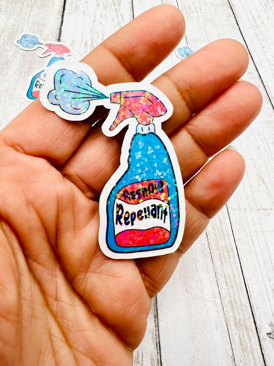 A**hole Repellent, Funny Sticker, Sarcastic Sticker, Mental Health ...