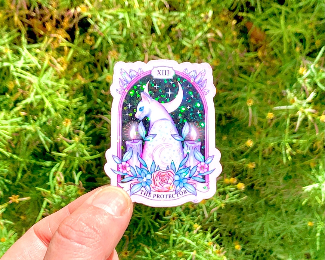 Witch Stickers, Spiritual Stickers, Colorful Stickers, Cat Sticker ...