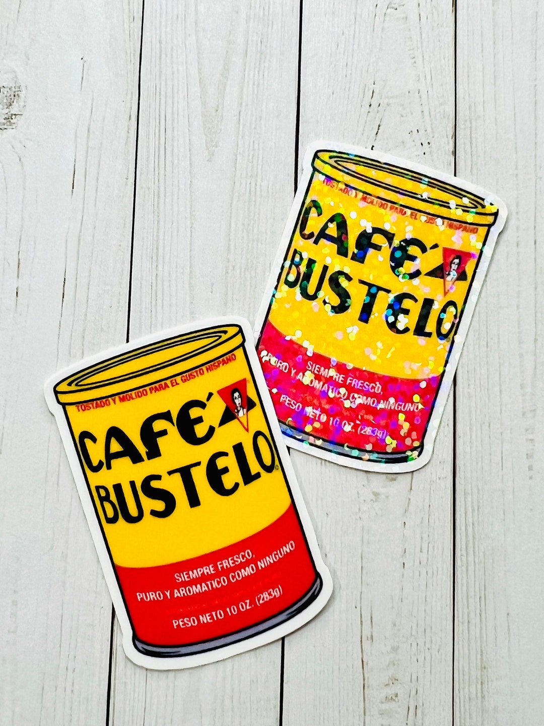 Cafe Bustelo Coffee Sticker, Bustelo, Coffee Sticker, Vinyl Sticker ...