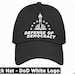Embroidered Hat Defense of Democracy Logo on Cotton Twill 6-panel ...
