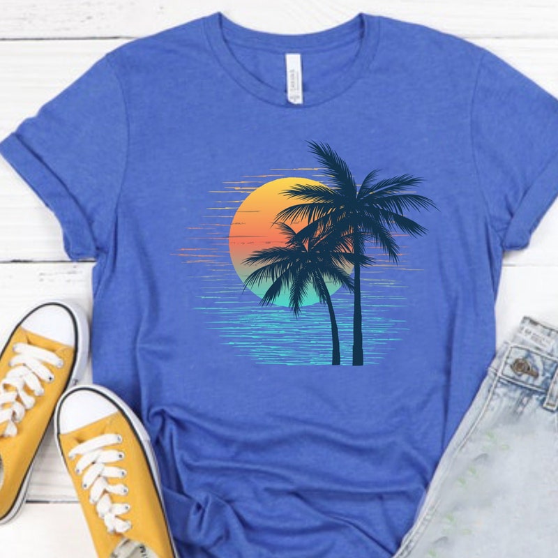 Palm Tree Shirt - Etsy