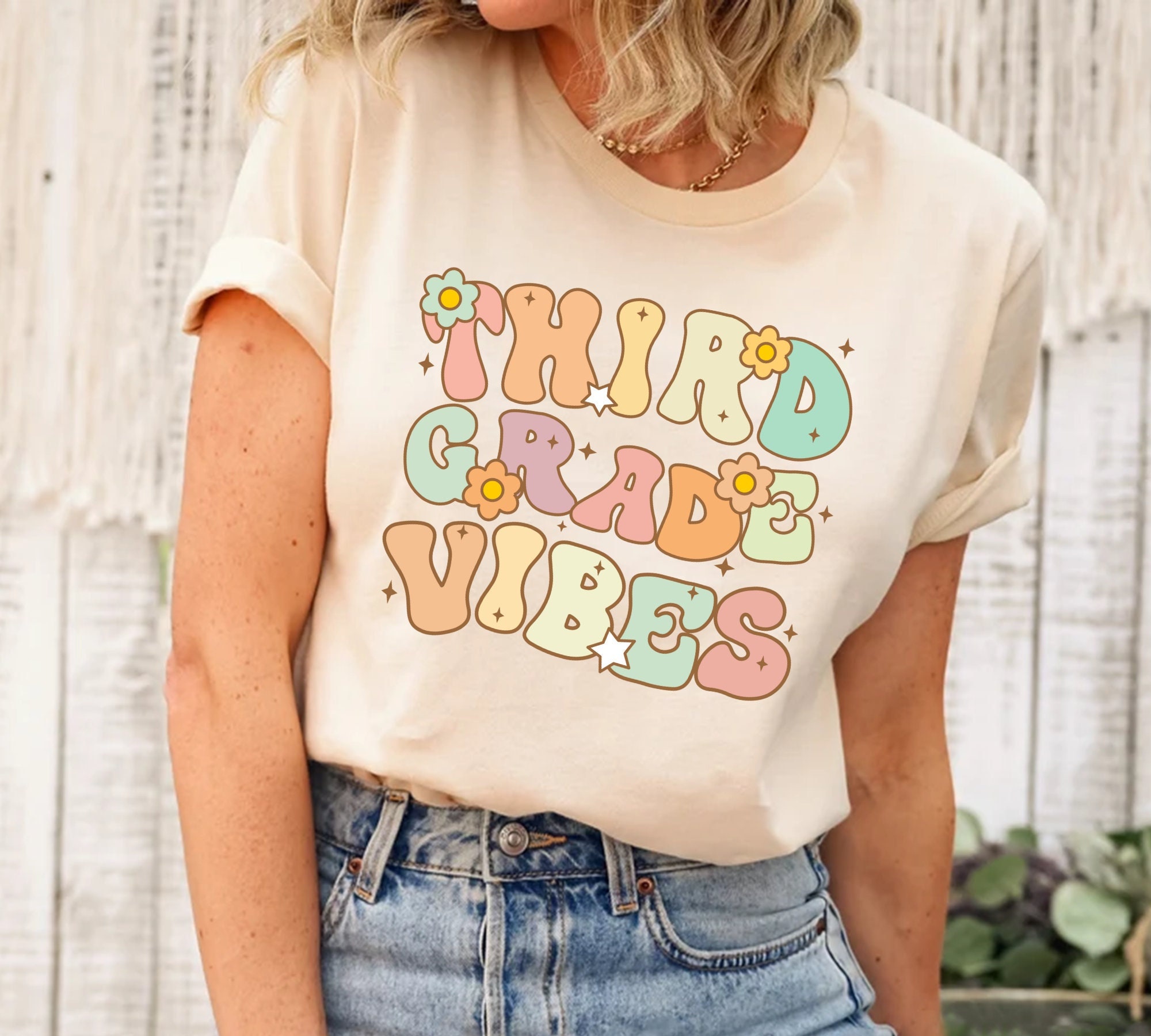 Third Grade Teacher Shirt 3rd Grade Teacher Tee Elementary - Etsy