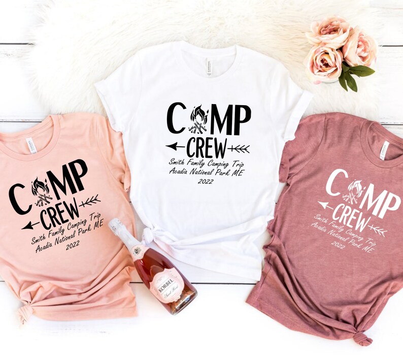 Custom Camp Crew Shirt Personalized Camping Shirt for Family - Etsy Custom Camp Crew Shirt Personalized Camping Shirt for Family - Etsy