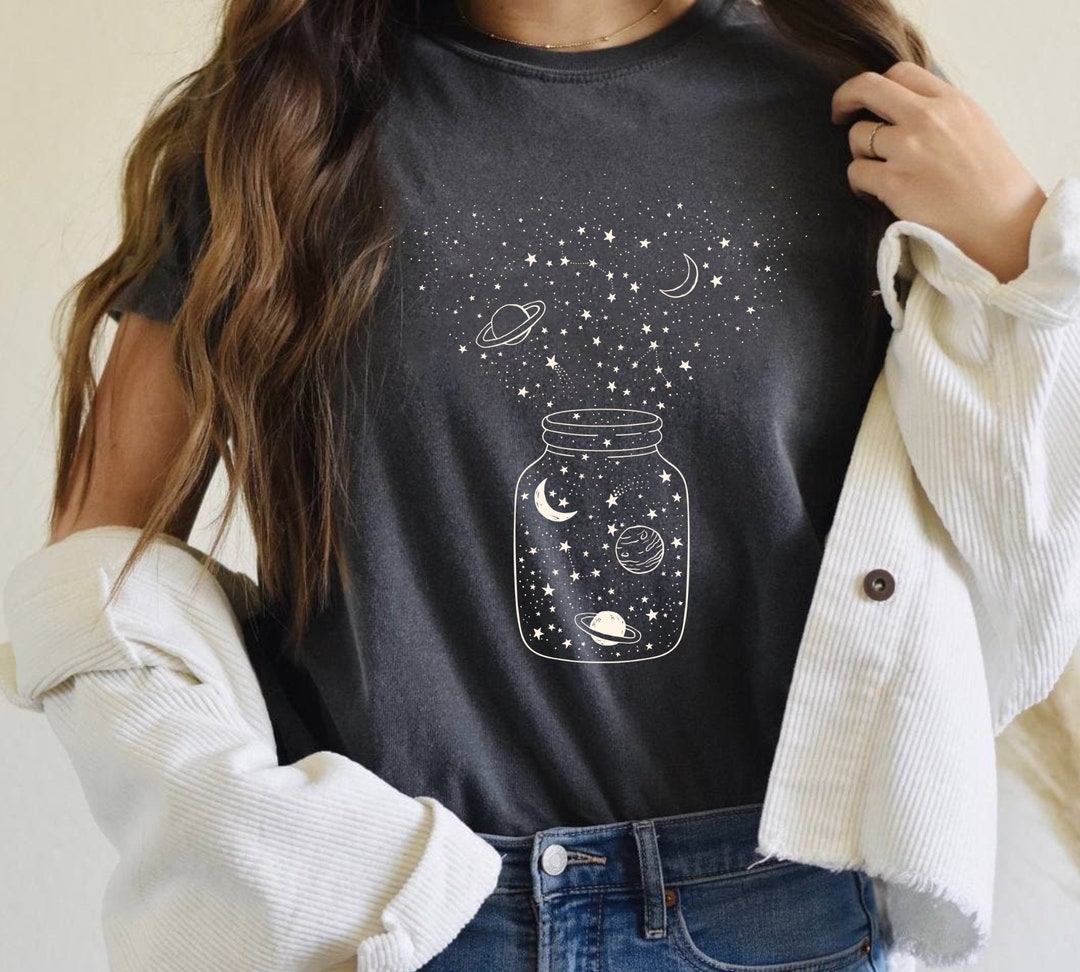 Space Shirt, Star Galaxy T Shirt, Astronomy Shirt, Outdoors Shirt ...