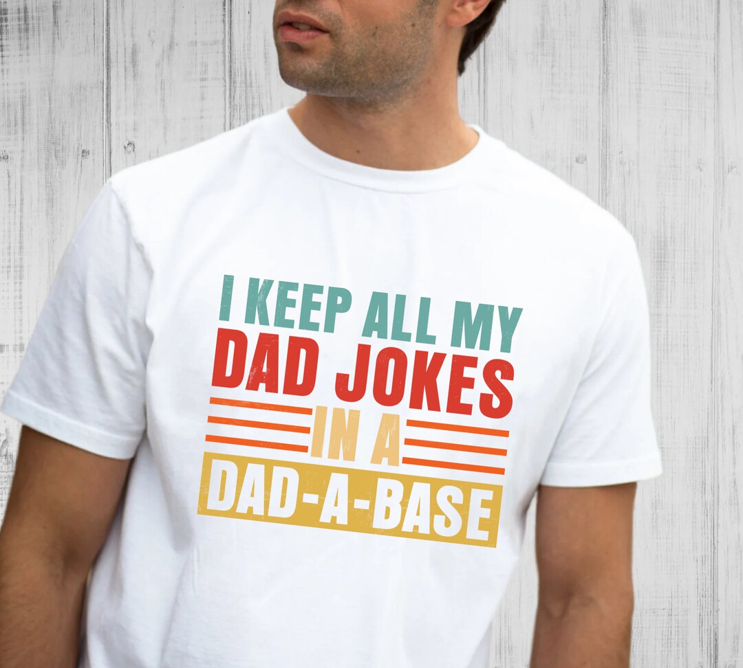 Retro Dad-a-base Shirt: Funny New Dad Gift - Etsy