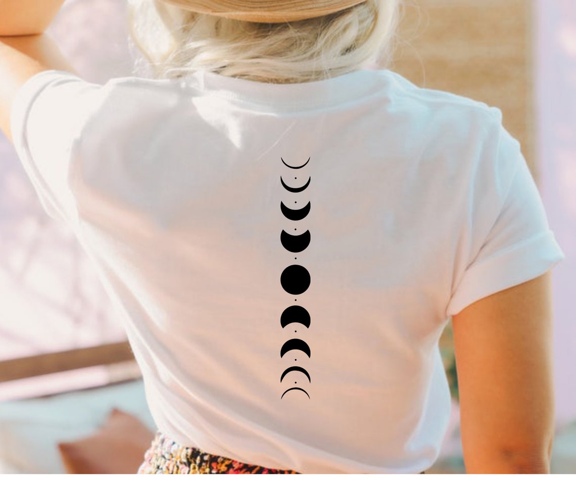 Moon Phases Shirt Moon Shirt Moon Phases Tshirt Moon Tee - Etsy