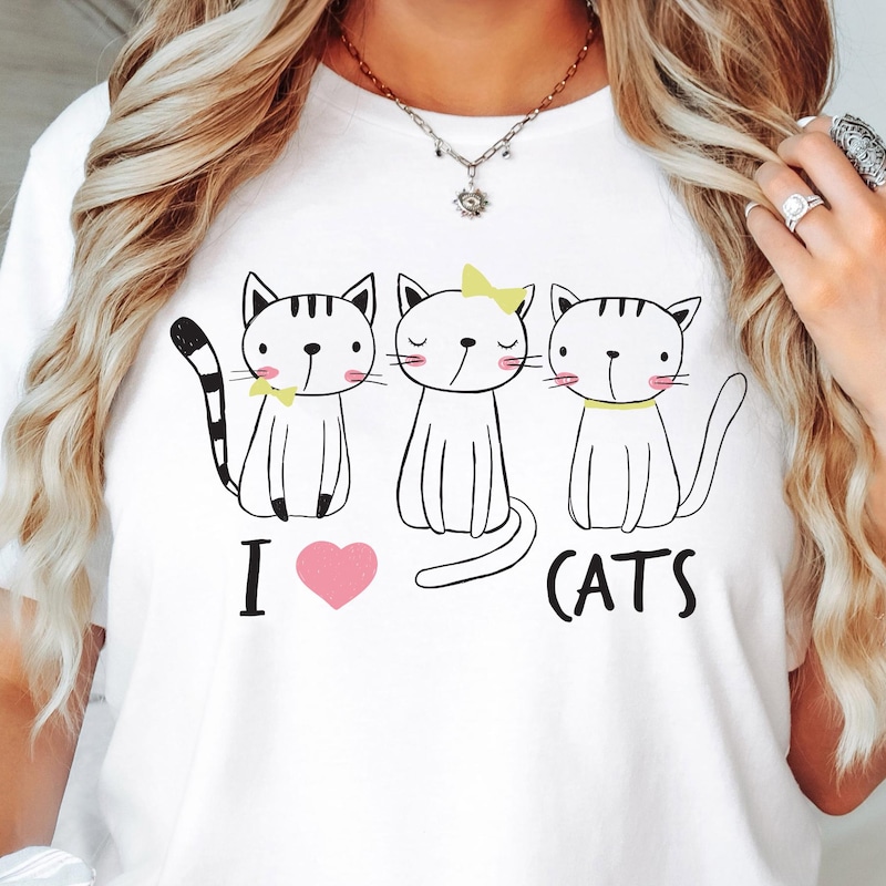 Womens Shirts With Cats on It - Etsy