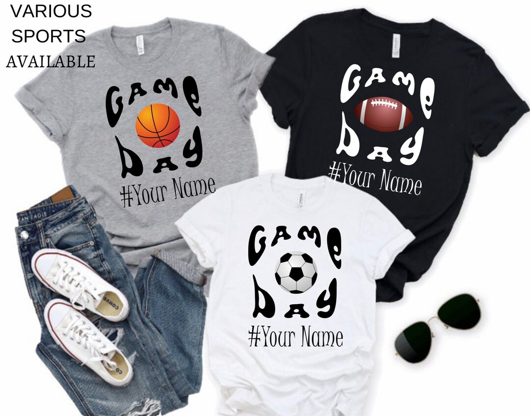 Personalized Game Day Shirt, Custom Team Shirt, School Mascot Tee ...