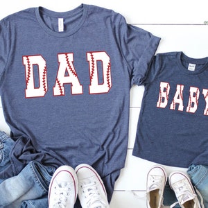 Personalized Baseball Family Shirts: Custom Game Day Tee - Etsy