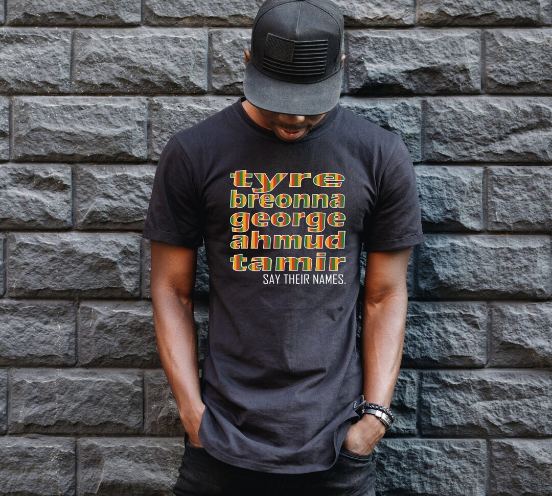 Say Their Names Justice for Tyre Nichols Shirt,tyre Nichols, Breonna ...