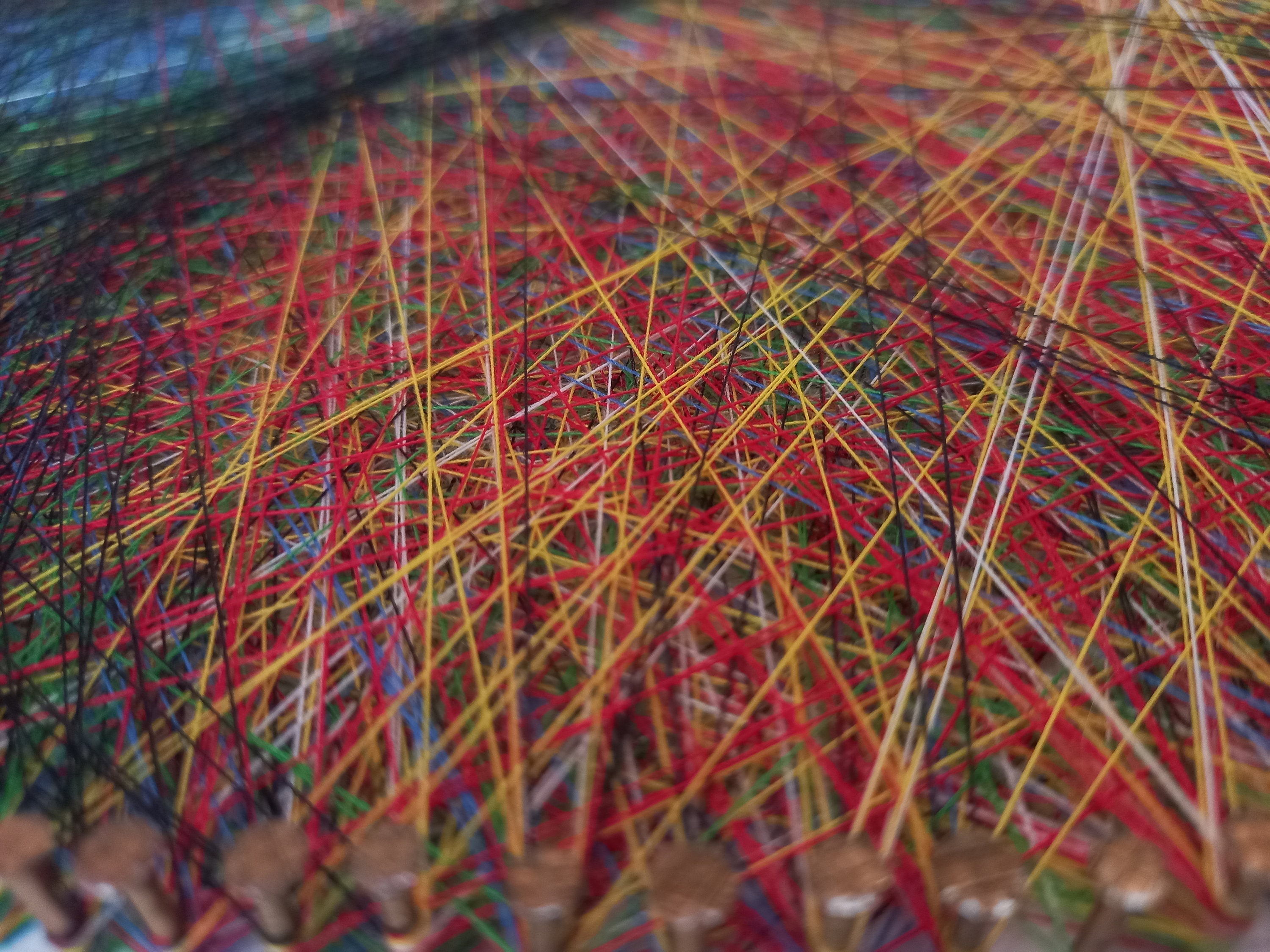 Personalized String Art Portrait Colorful, String Fine Art, Free Sketch, Colorful Art - Etsy