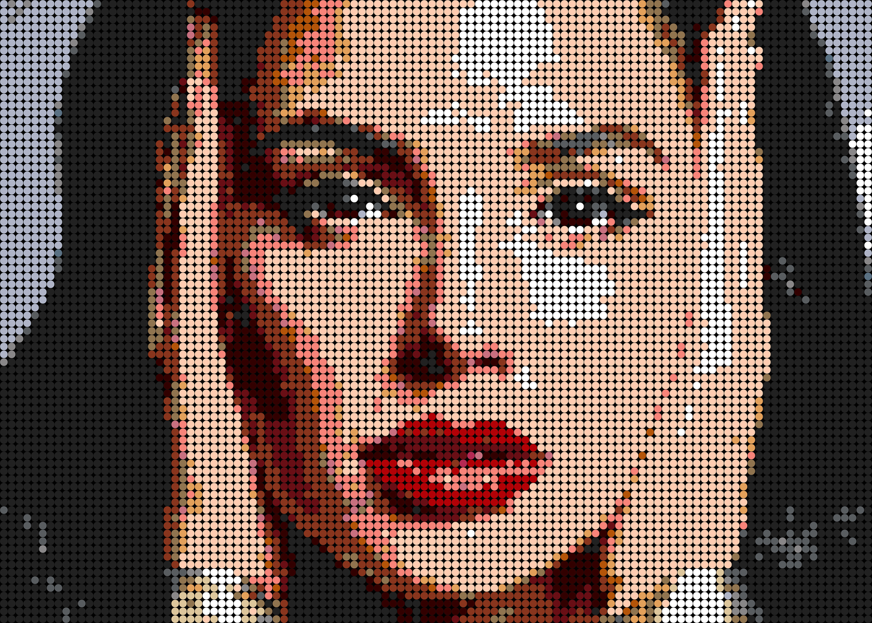 Personalized Brick Portrait, Brick Puzzles, Mosaic Portrait, Mosaic Art ...