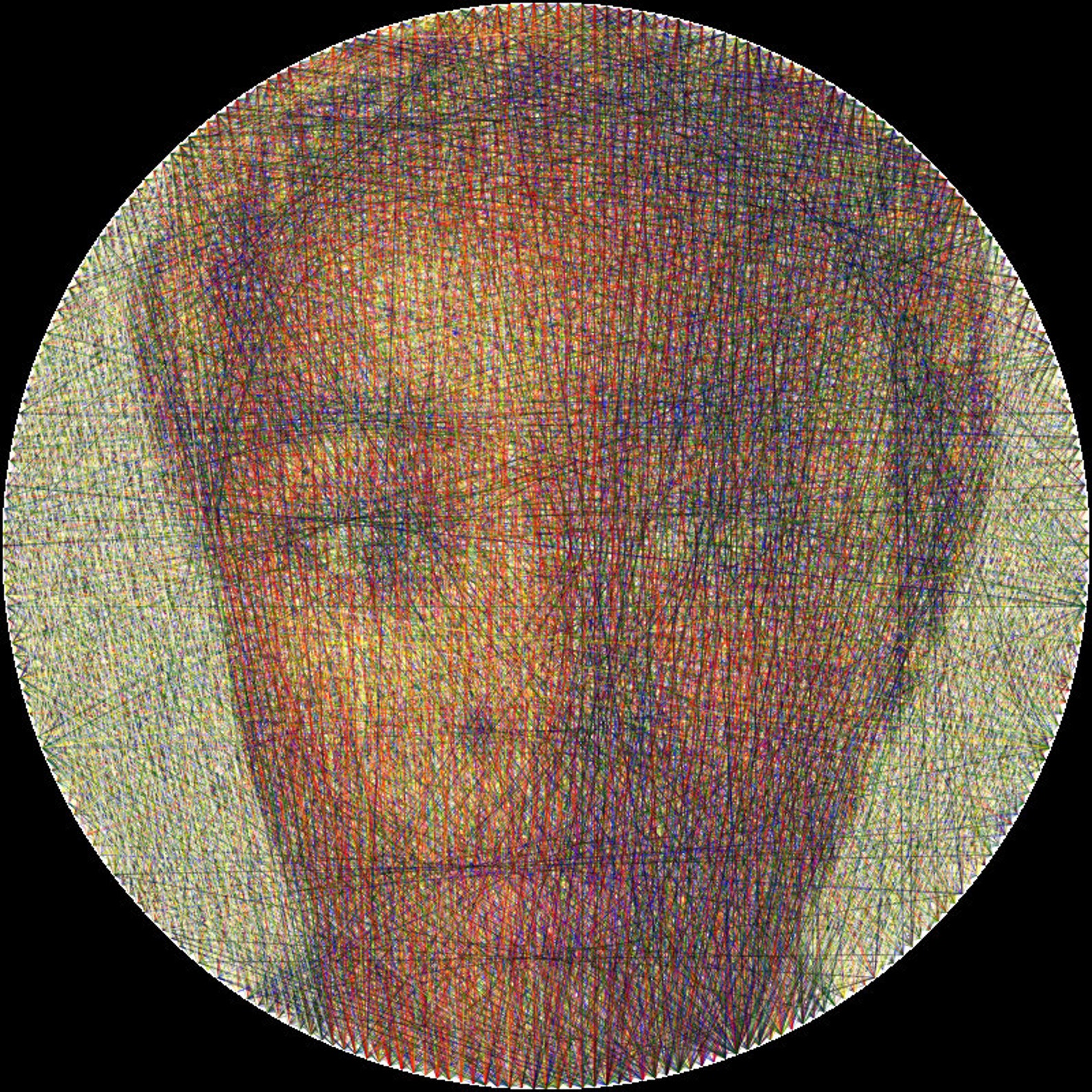 Personalized Colorful String Art Portrait – Custom Digital Wall Art ...