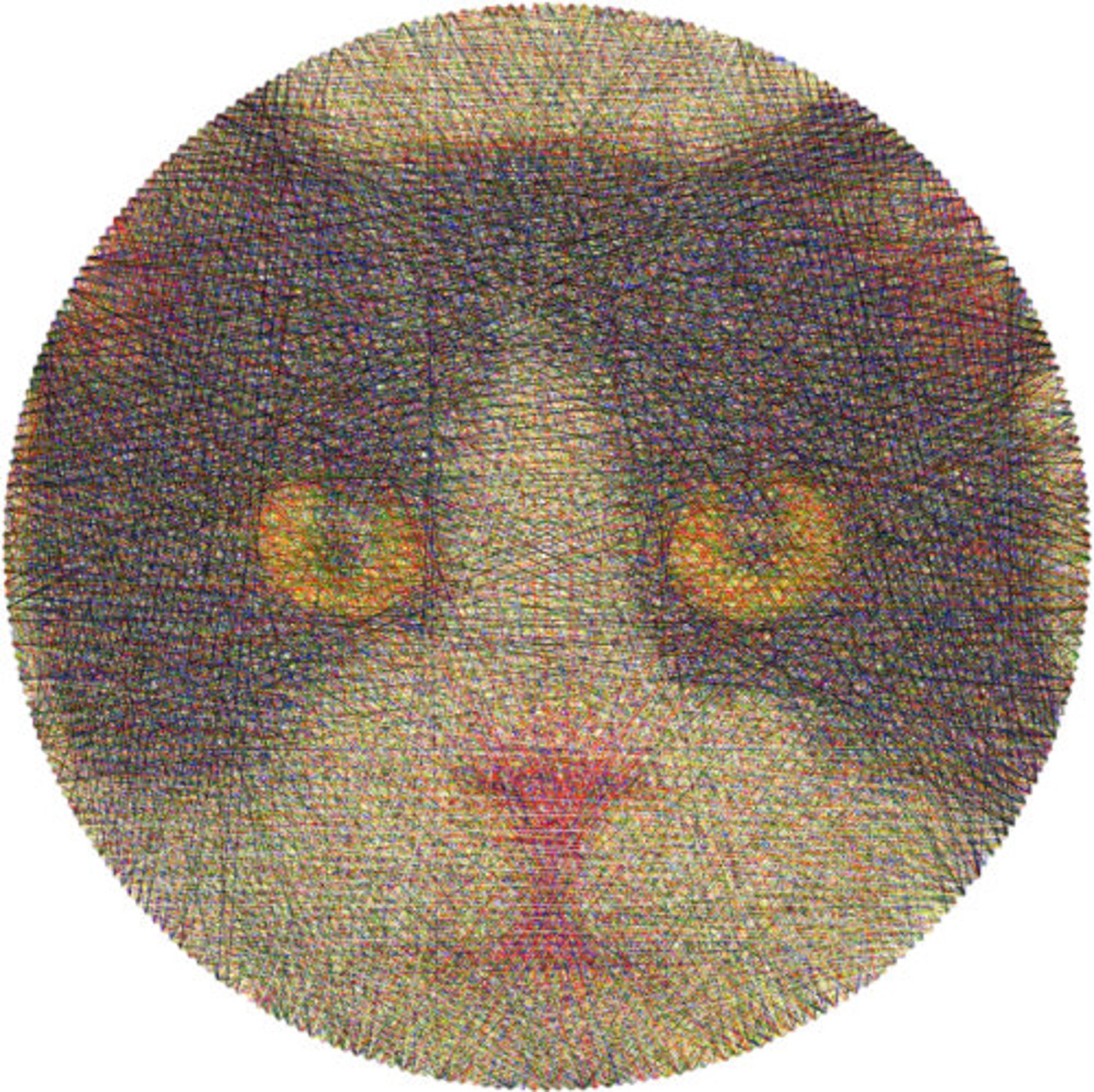 Personalized Colorful String Art Portrait – Custom Digital Wall Art ...