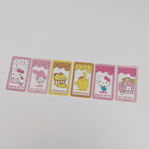 Set of 6 Sanrio Hello Kitty and Friends Collectable Cards 5x3" - Etsy