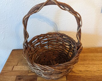 Primitive Basket | Etsy