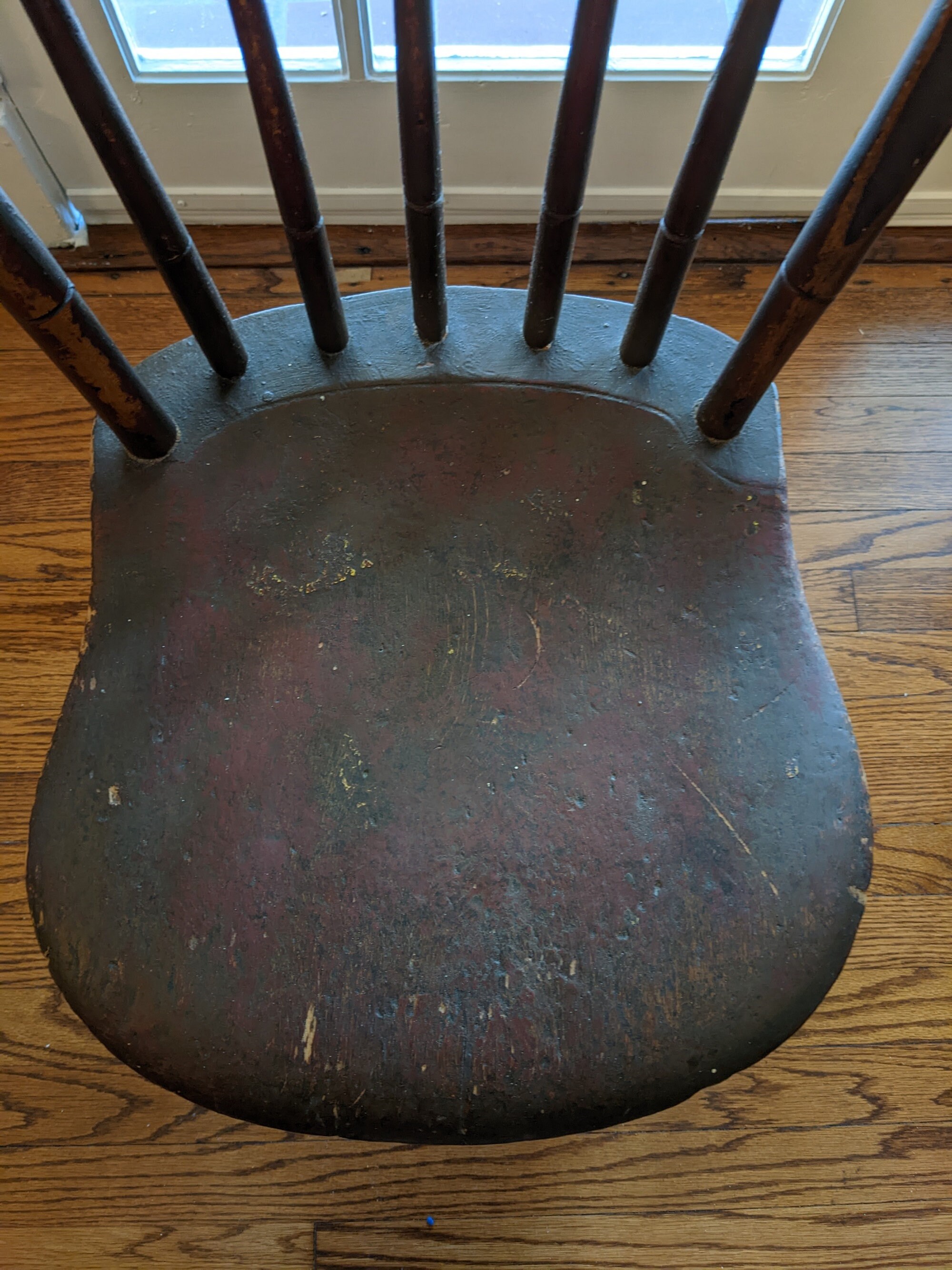 Early American Primitive Antique Rabbit Ear Chair - Etsy