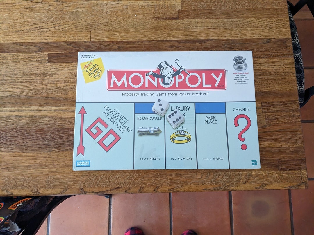 Vintage 1999 Wrapped Monopoly Winning Token Campaign Game - Etsy