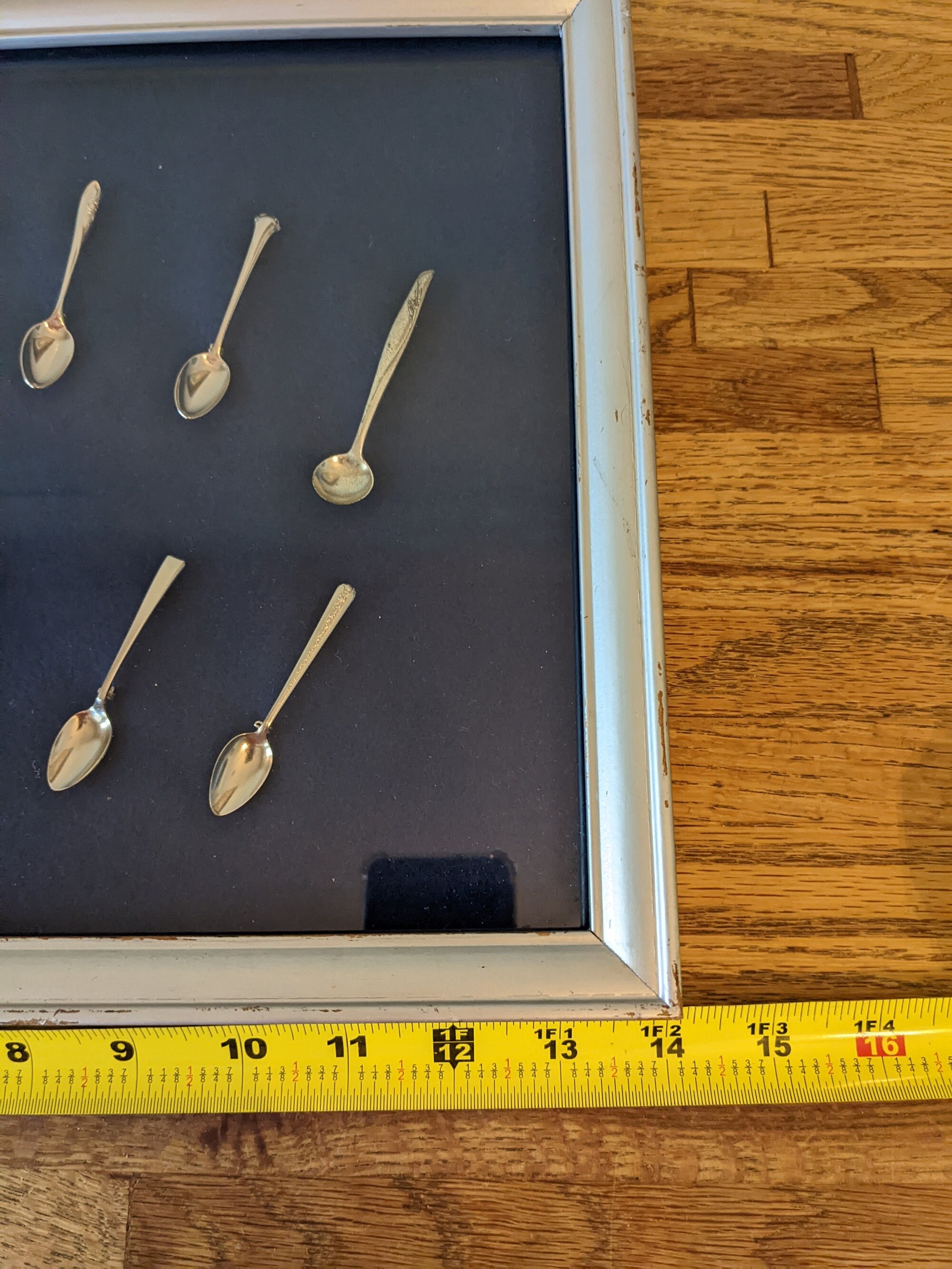 Vintage Miniature Sterling Silver Spoon Pinback Pin Display - Etsy