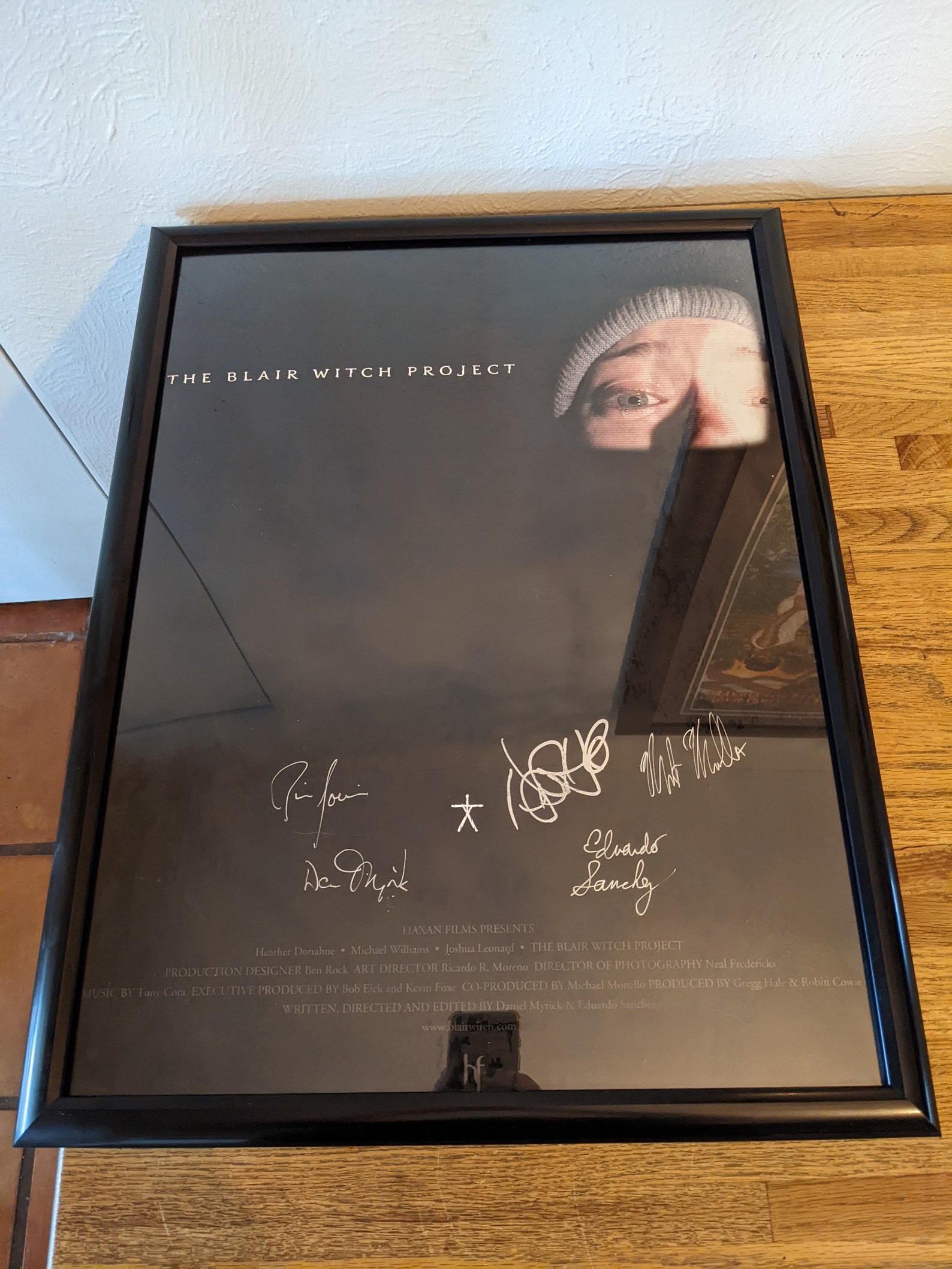 Haxan Films the Blair Witch Project SIGNED Framed Poster, Comic Book ...