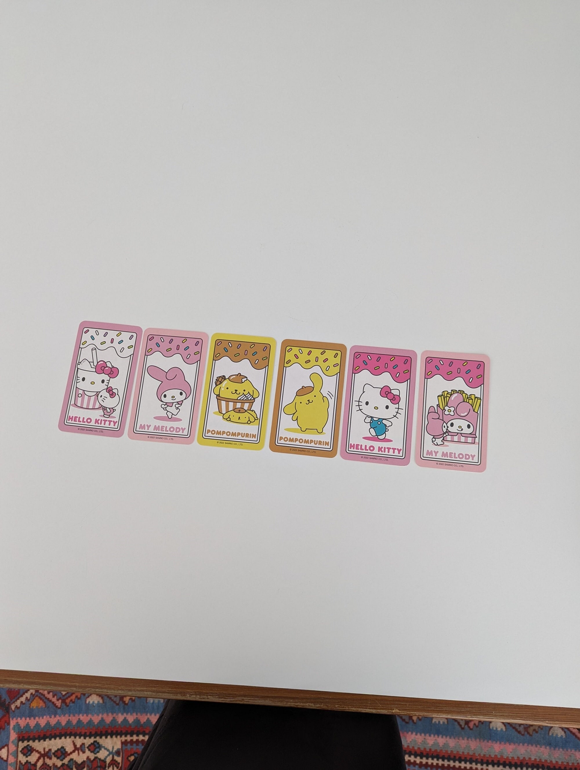 Set of 6 Sanrio Hello Kitty and Friends Collectable Cards 5x3" - Etsy