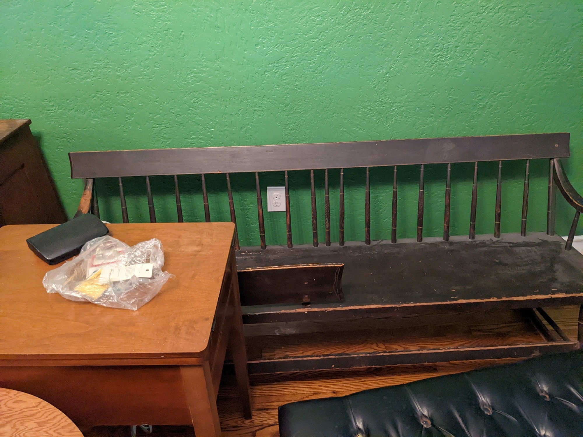 1840s Walnut Mammy's Rocking Bench Antique Pick up in Orlando, Florida ...