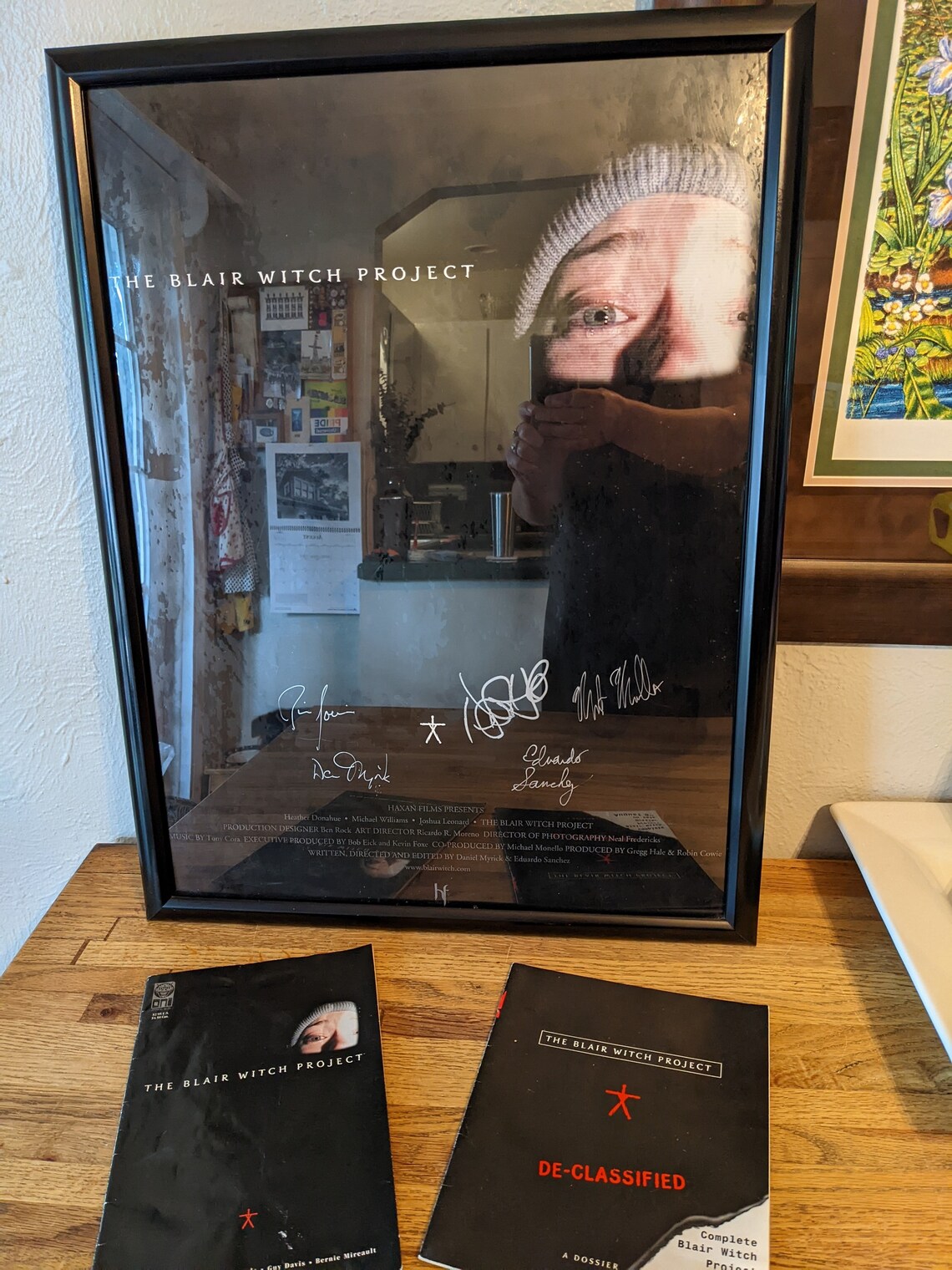 Haxan Films the Blair Witch Project SIGNED Framed Poster, Comic Book ...