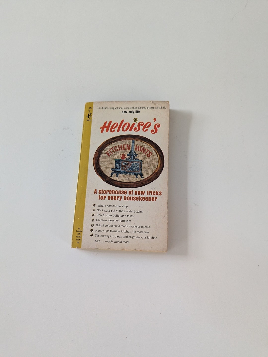 Heloise's Housekeeping Hints by Heloise, Vintage 1960s Paperback Book, 60s Housewife Homemaker ...