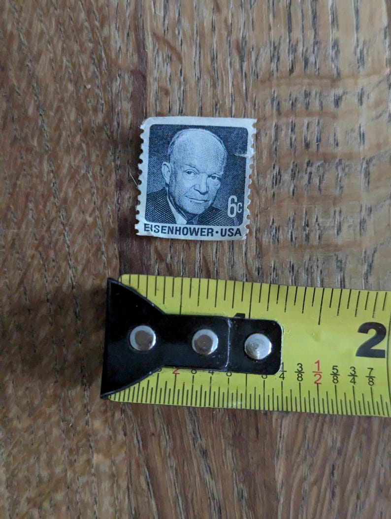 1970 Dwight D Eisenhower 6 Cents US Postage Stamp Vintage Stamp ...