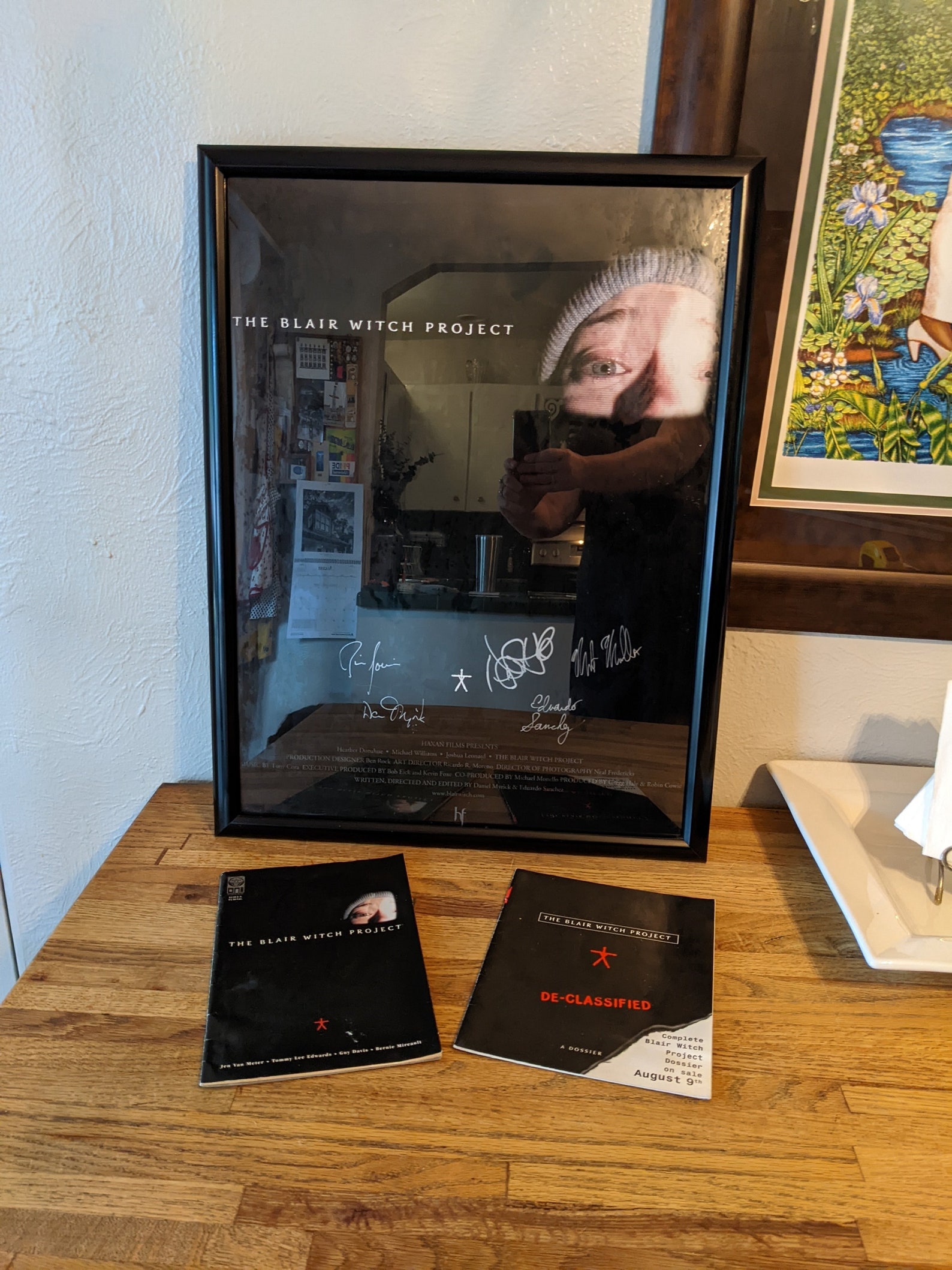 Haxan Films the Blair Witch Project SIGNED Framed Poster, Comic Book ...