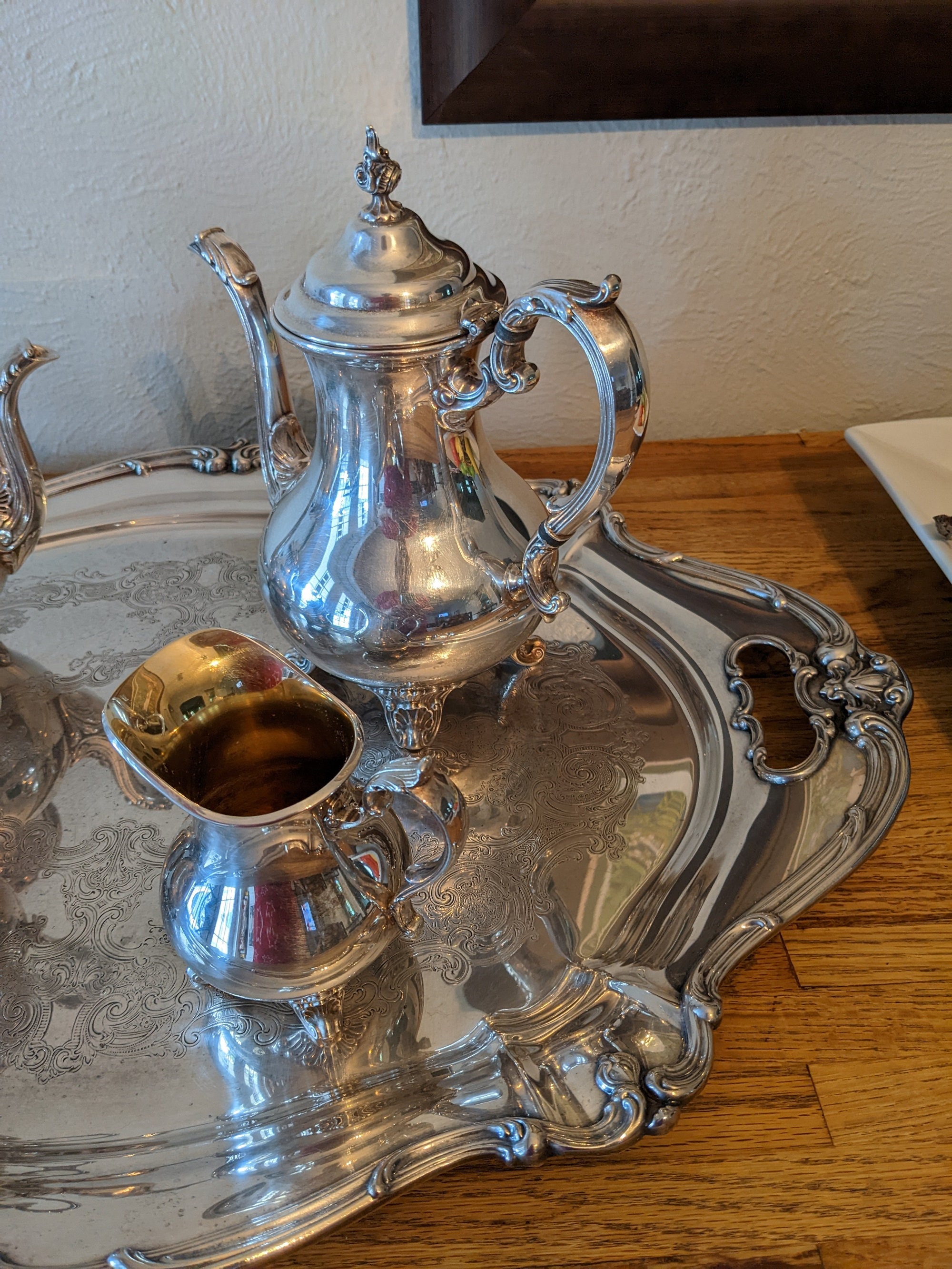 Gorham EP YC 1904 Silver Tea Coffee Set 5 Piece - Etsy