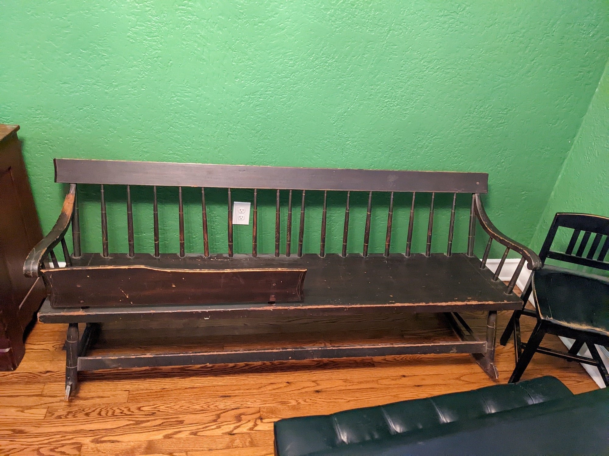 1840s Walnut Mammy's Rocking Bench Antique Pick up in Orlando, Florida ...