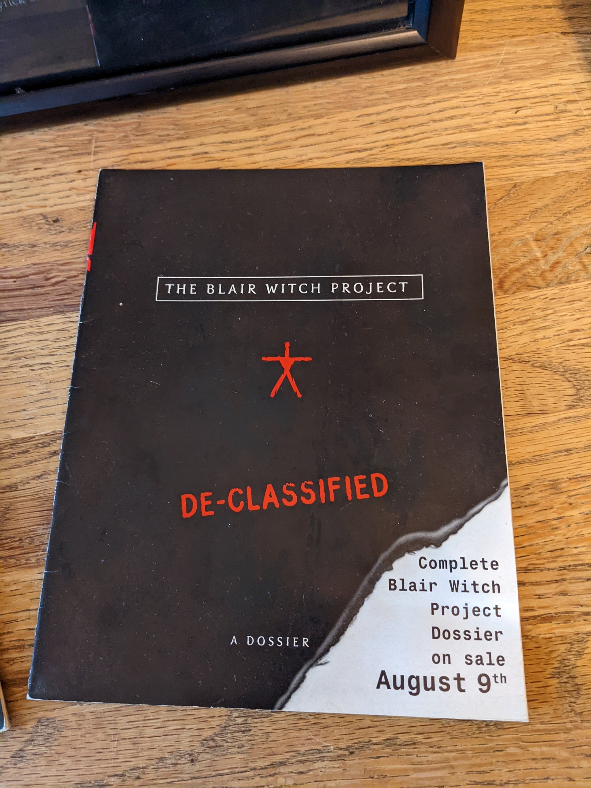 Haxan Films the Blair Witch Project SIGNED Framed Poster, Comic Book ...