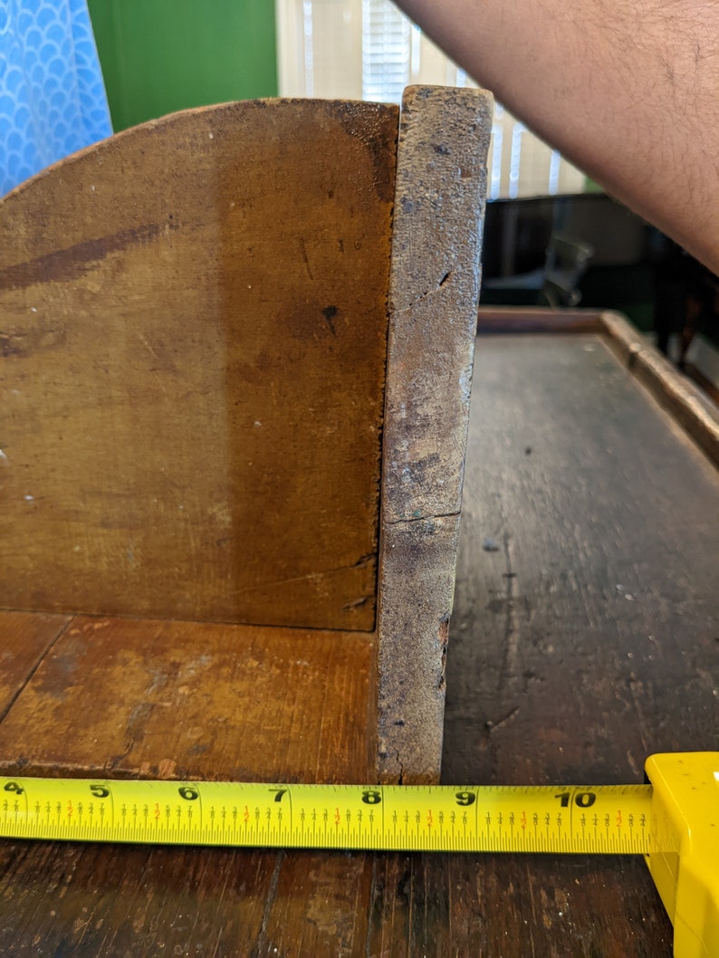 Early American Primitive Wood Shelf - Etsy