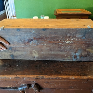 Early American Primitive Wood Shelf - Etsy