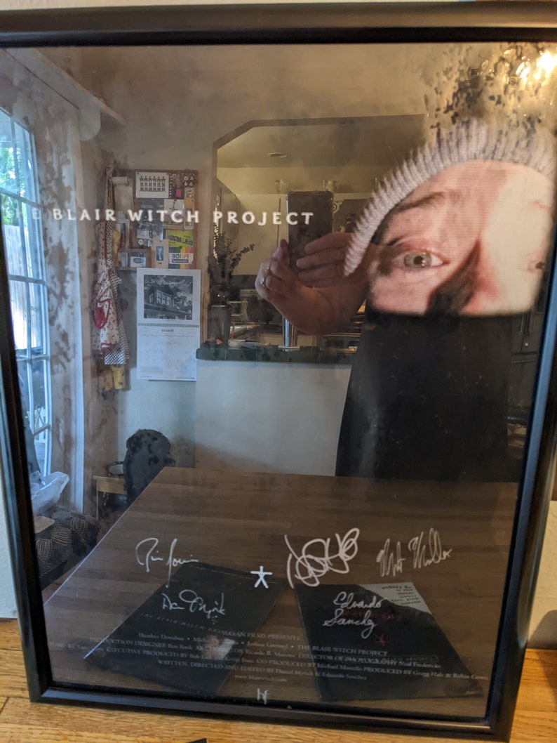 Haxan Films the Blair Witch Project SIGNED Framed Poster, Comic Book ...