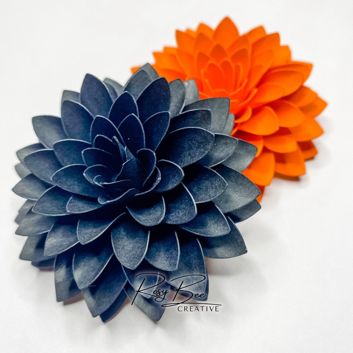 Aria Paper Flower Paper Flower Tutorial Paper Flower - Etsy
