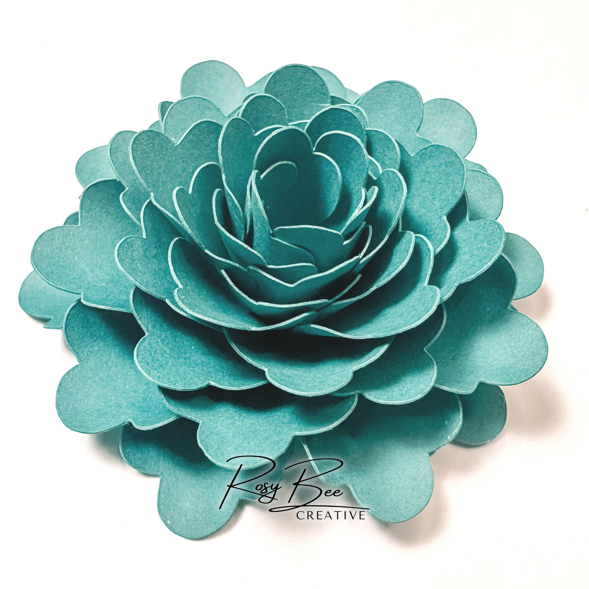 Ella Paper Flower Paper Flower Tutorial Paper Flower - Etsy