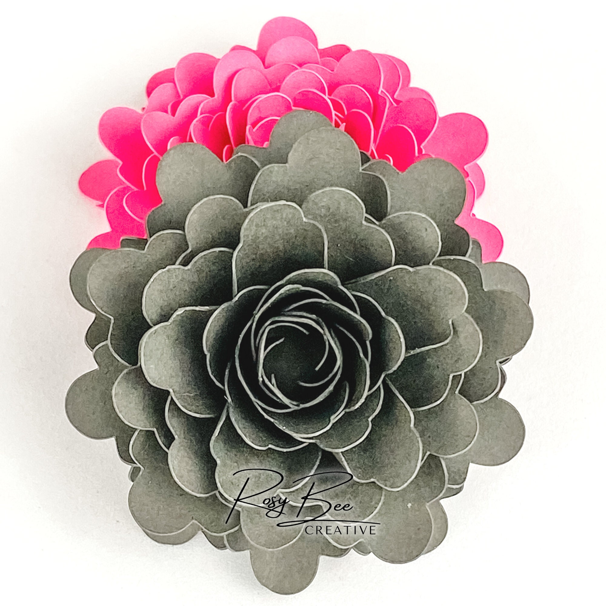 Ella Paper Flower Paper Flower Tutorial Paper Flower - Etsy