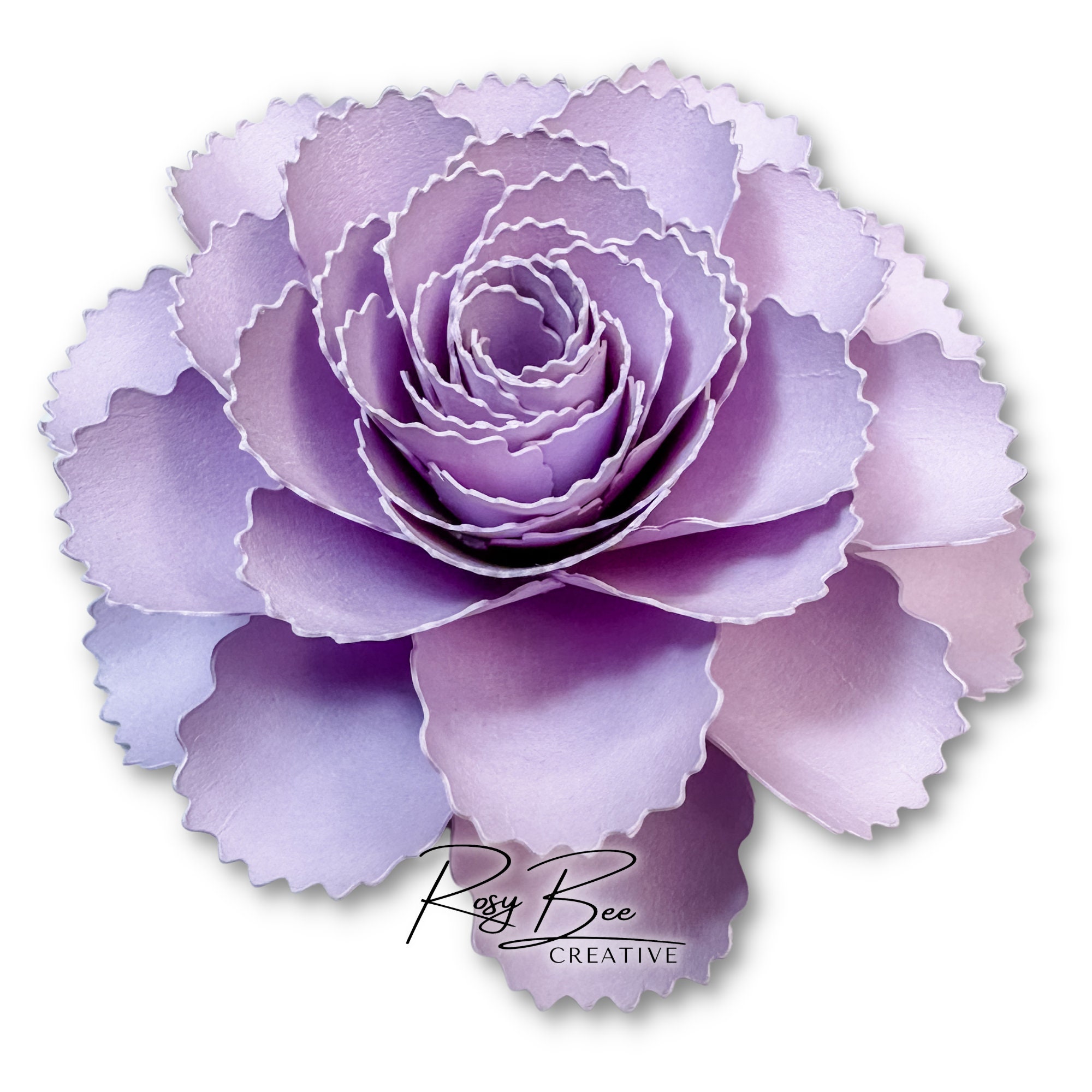Willow Paper Flower | Paper Flower Tutorial | Paper Flower Template ...