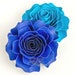 Harper Paper Flower | Paper Flower Tutorial | Paper Flower Template ...