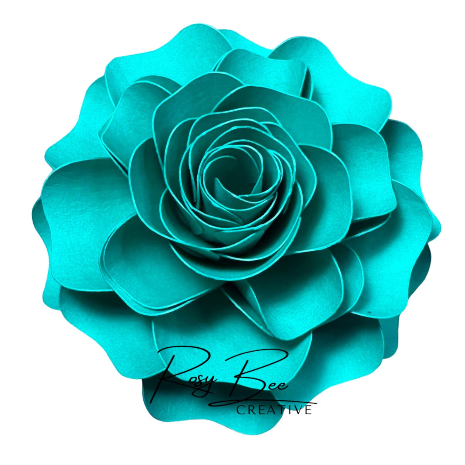 Harper Paper Flower Paper Flower Tutorial Paper Flower Template DIY ...