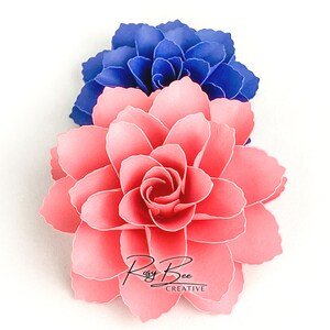 Bundle Pack Paper Flowers Paper Flower Tutorial Paper Flower Template ...