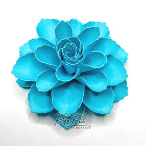 Charlotte Paper Flower | Paper Flower Tutorial | Paper Flower Template ...