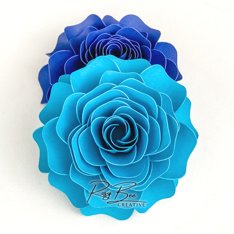 Bundle Pack Paper Flowers Paper Flower Tutorial Paper Flower Template ...