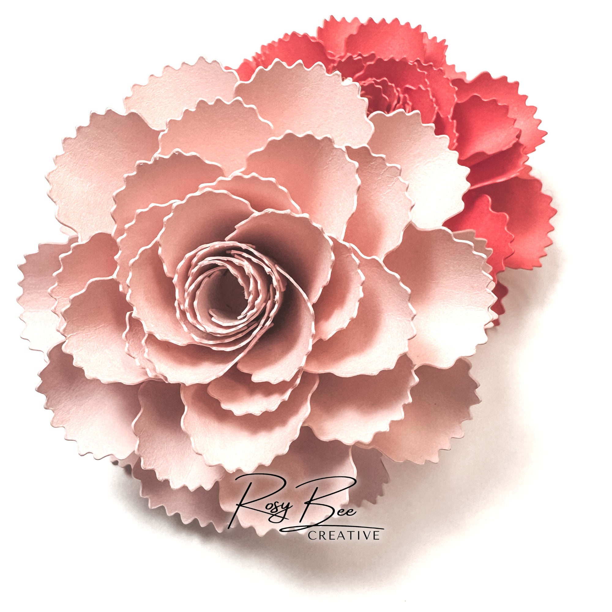 Willow Paper Flower | Paper Flower Tutorial | Paper Flower Template ...