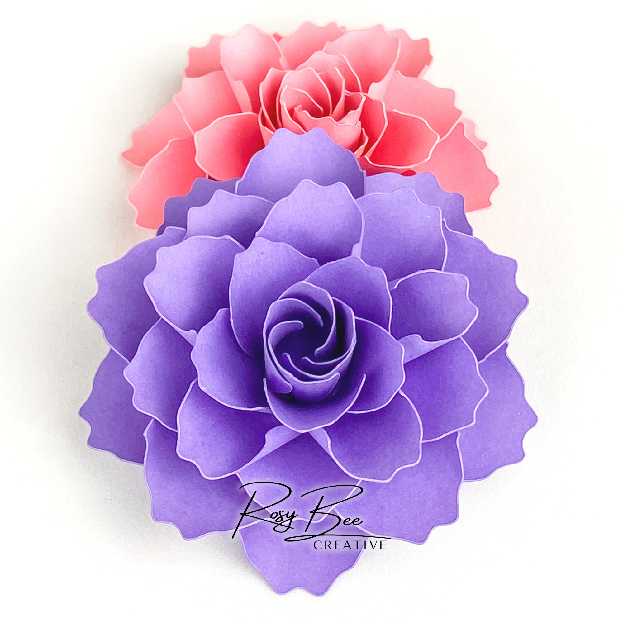 Bundle Pack Paper Flowers | Paper Flower Tutorial | Paper Flower ...