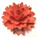 Avery Paper Flower Paper Flower Tutorial Paper Flower Template DIY ...