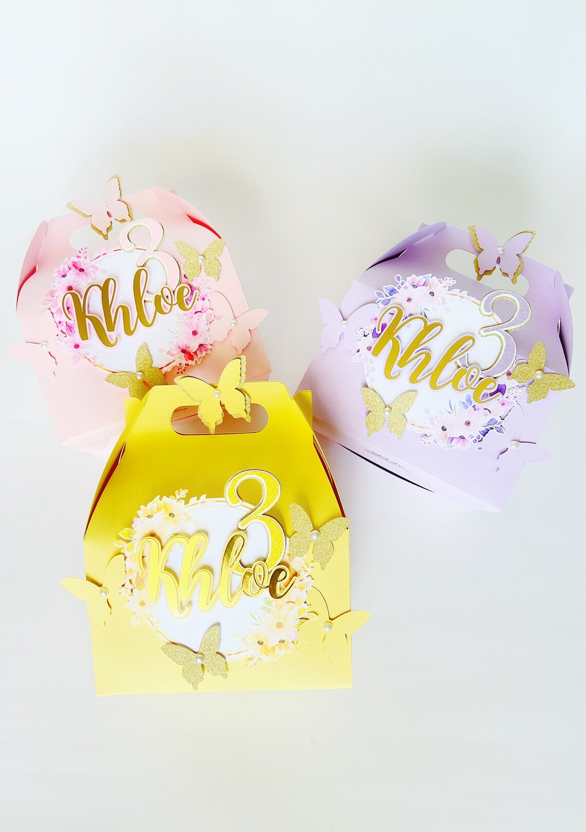 Personalized Favor Boxescustom Favor Boxesgable - Etsy