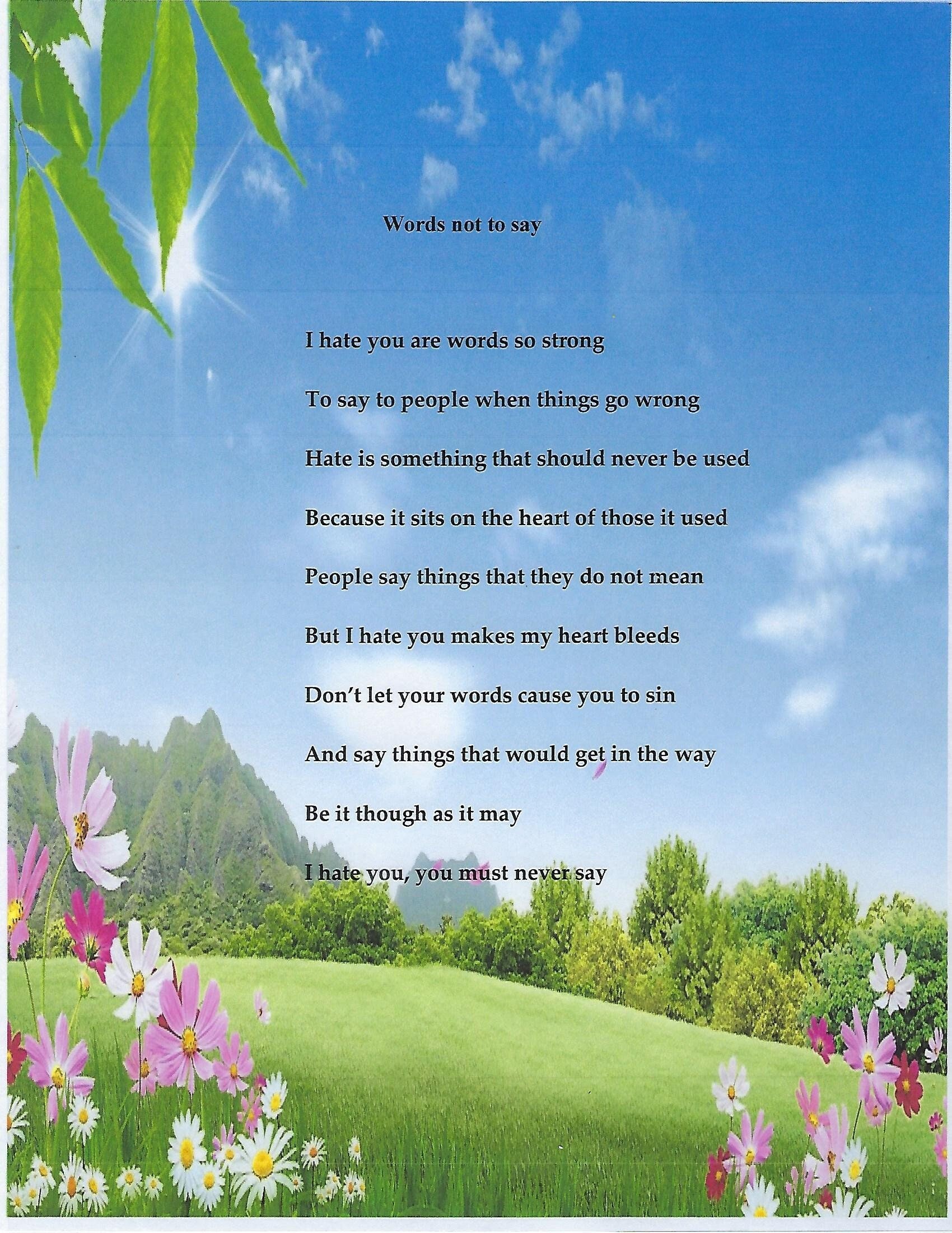 Poem Poem of Faith in God Inspirational Poem Lift Your - Etsy